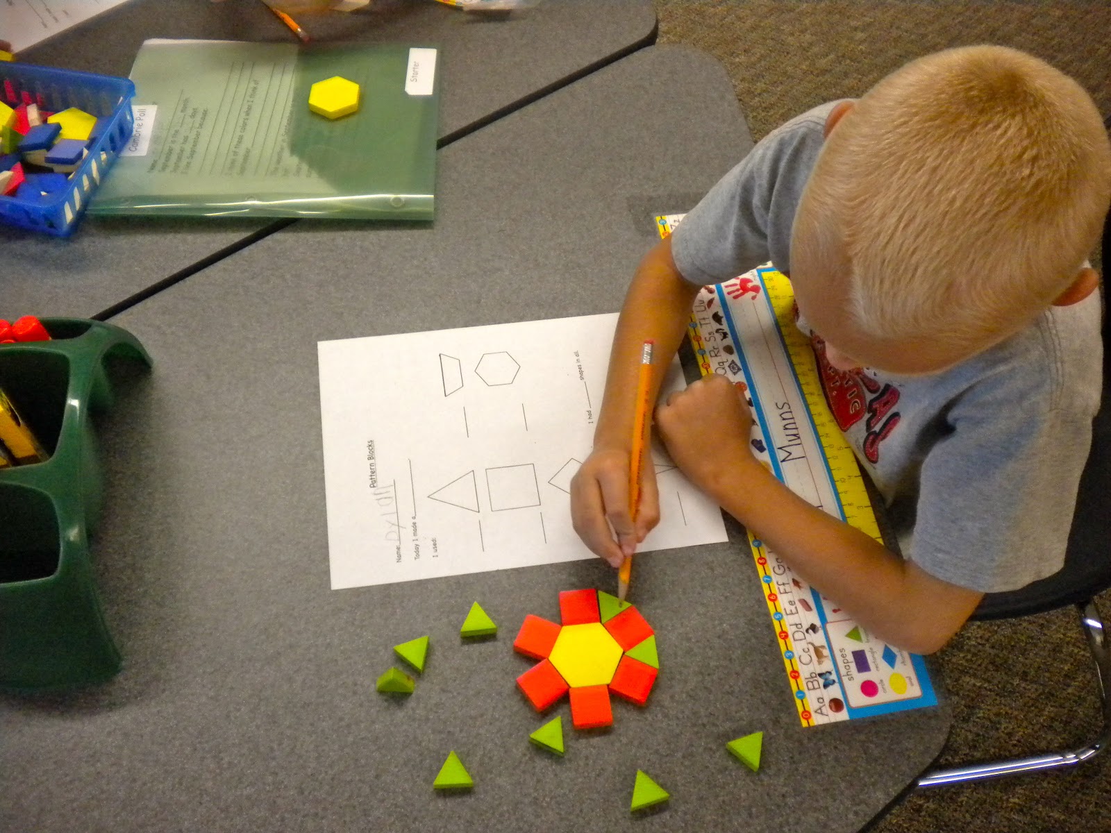 Mrs. Shaffer's 1st Grade Class: Pattern practice for math stations