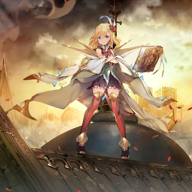 Shadowverse - Eleanor Gloria ~ Cosmic Flower Wallpaper Engine