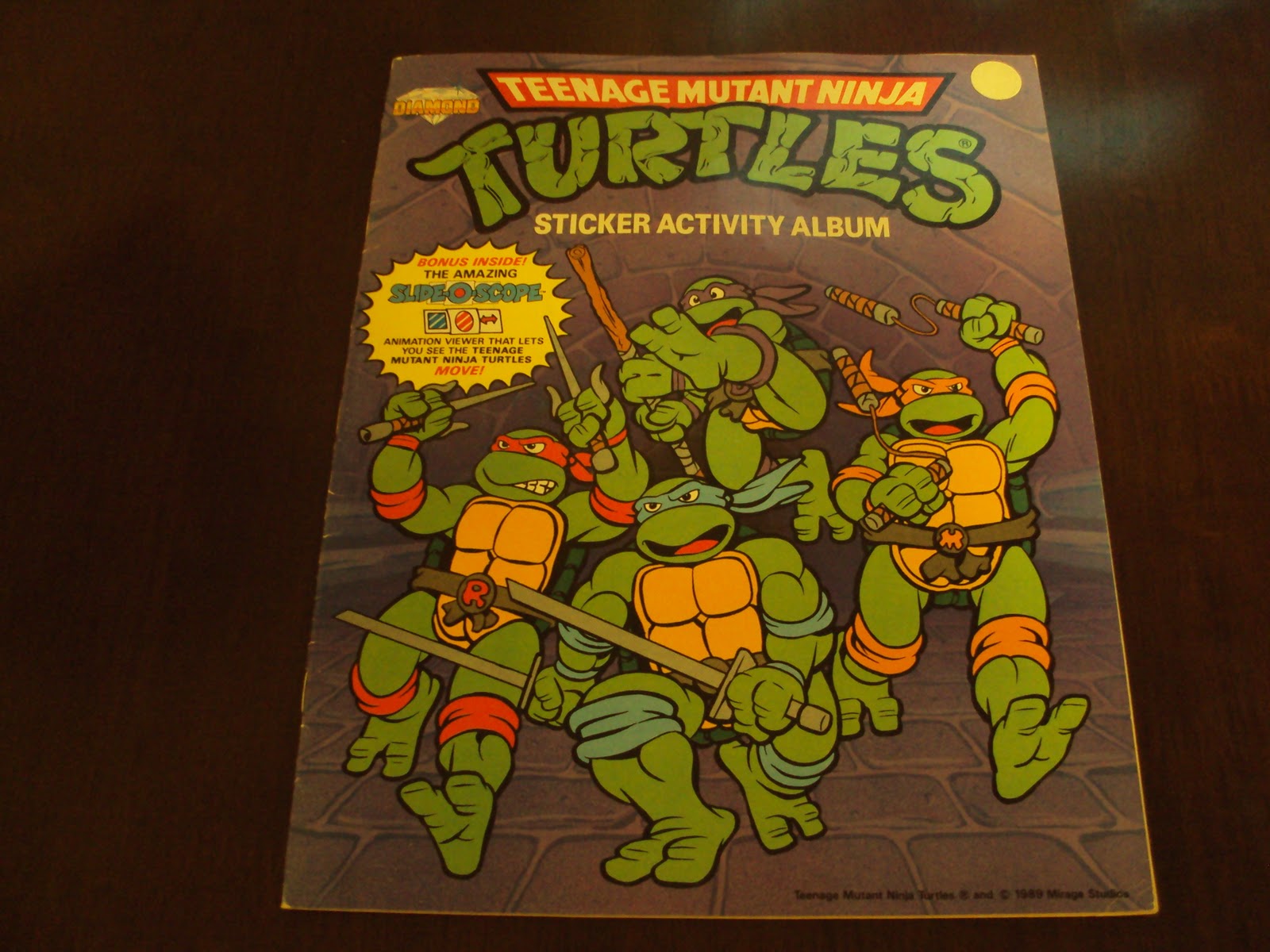 Warm Fresh Coffee - I Collect Panini Stickers: Diamond Teenage Mutant ...