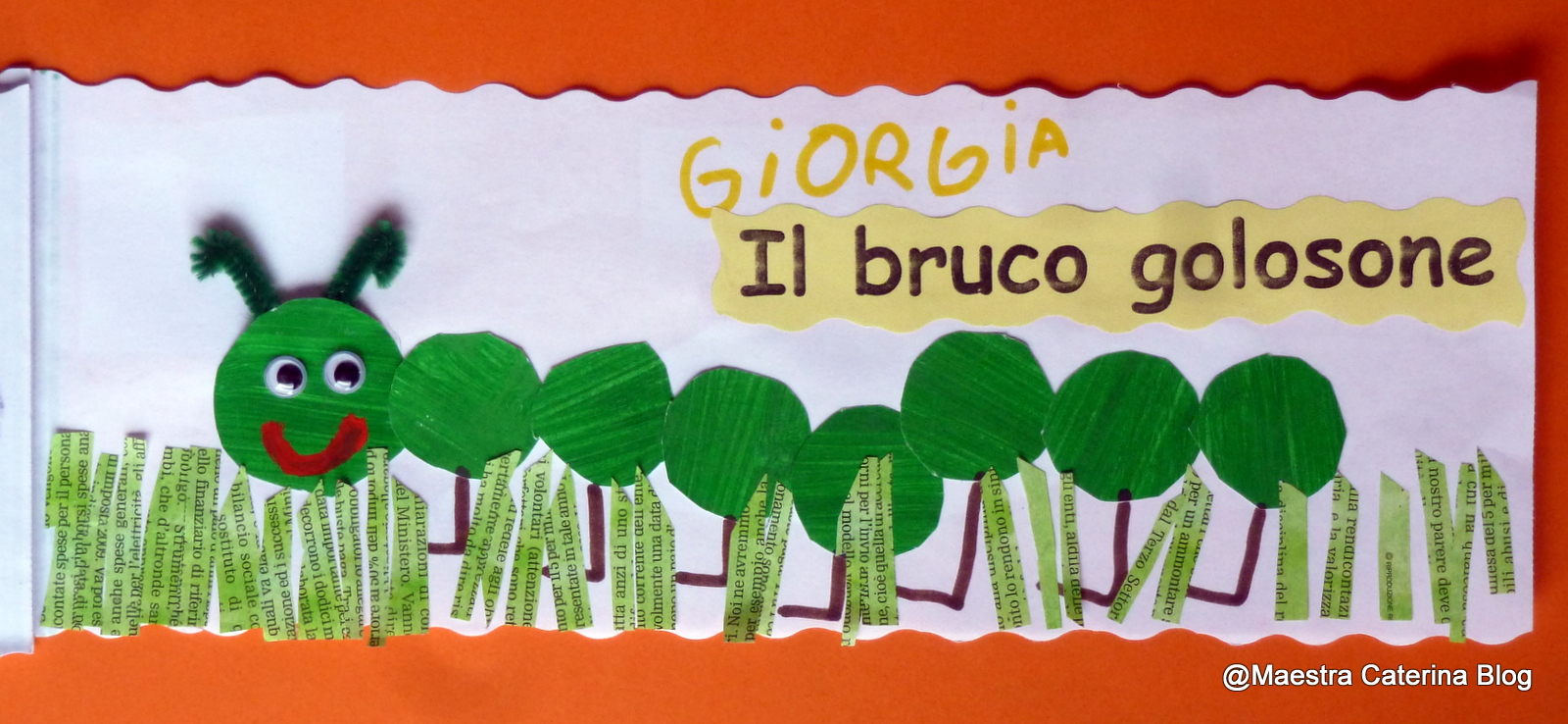 Maestra Caterina: Il Bruco Golosone. Storia per imparare a contare fino ...