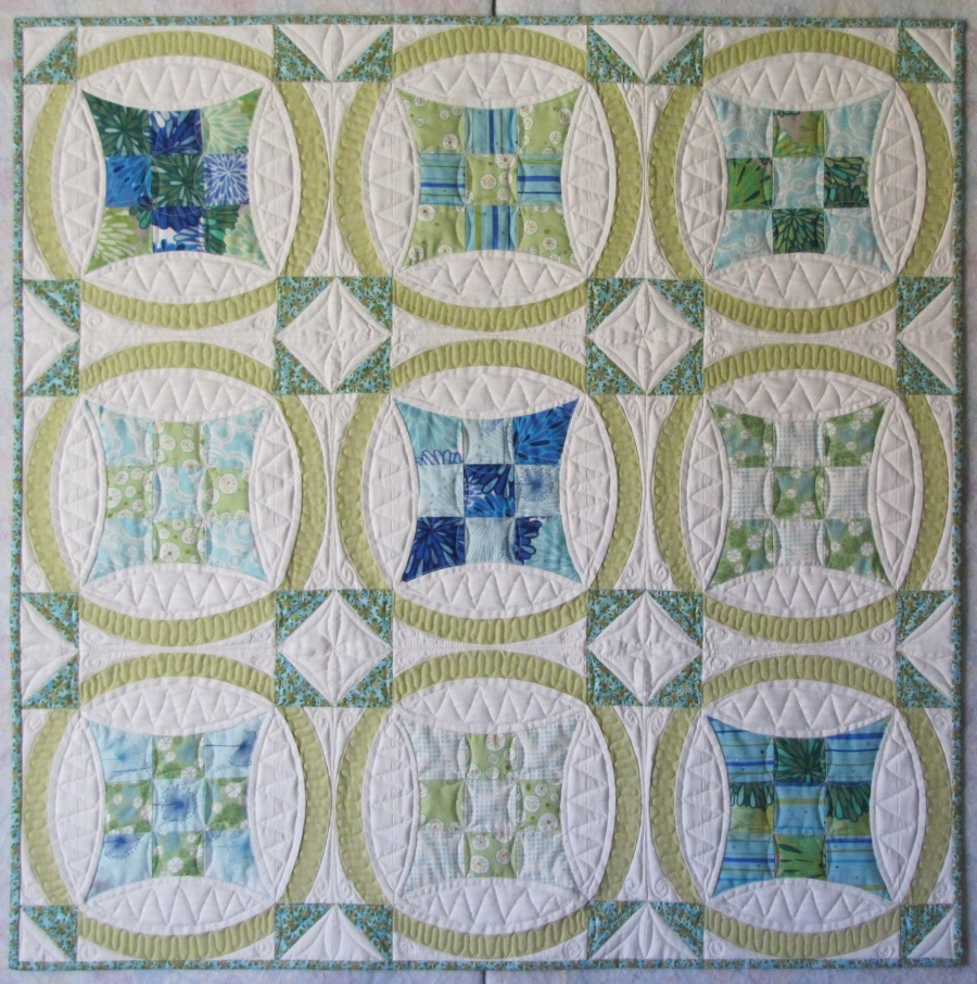 Alamosa Quilter: Urban Nine Patch Variation Finished