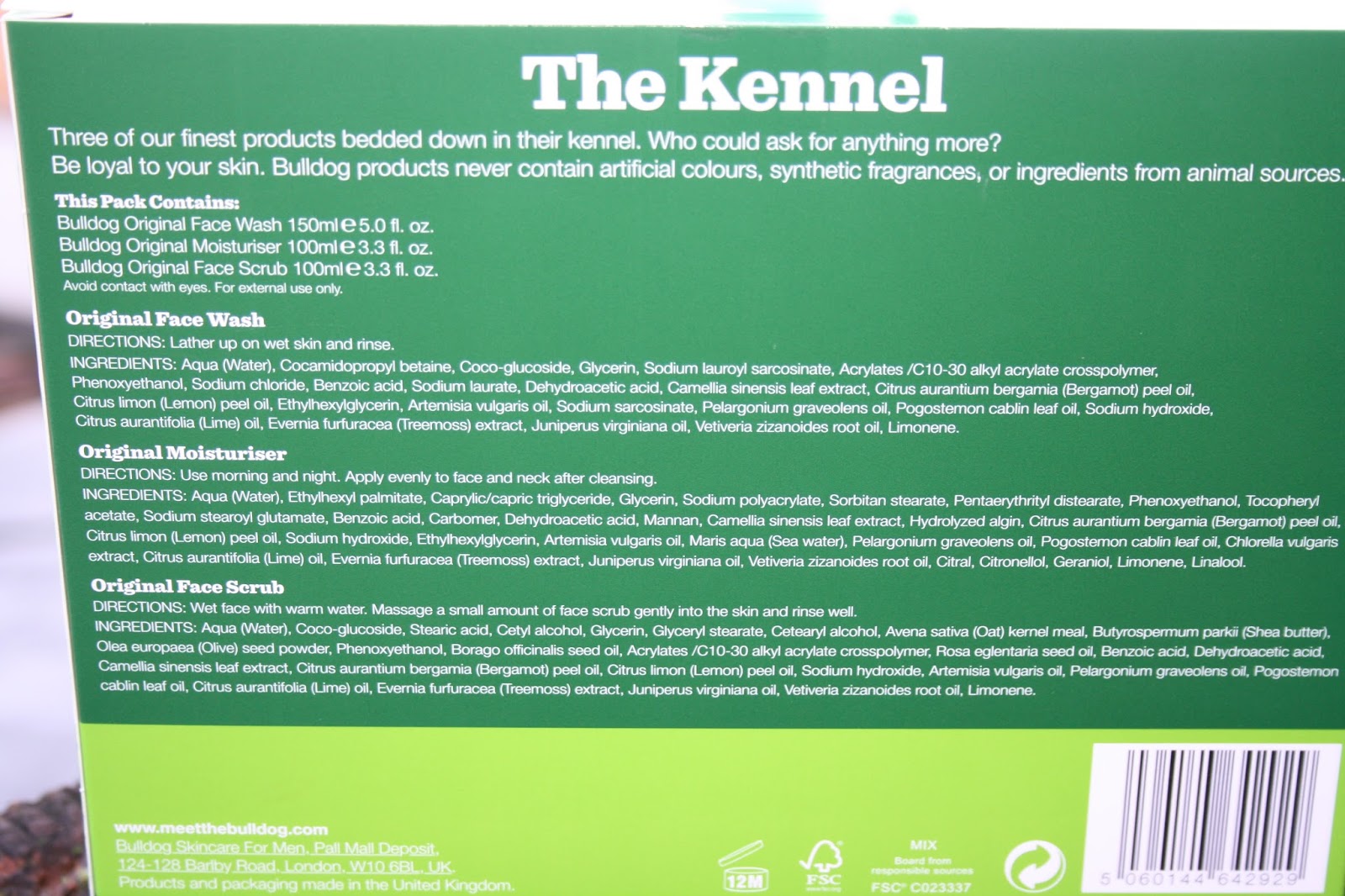 Beautykinguk: Bulldog Skincare For Men Gift Collection