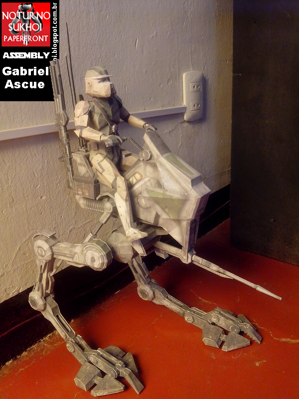 Star Wars AT-RT Papercraft | Papercraft Paradise | PaperCrafts | Paper ...