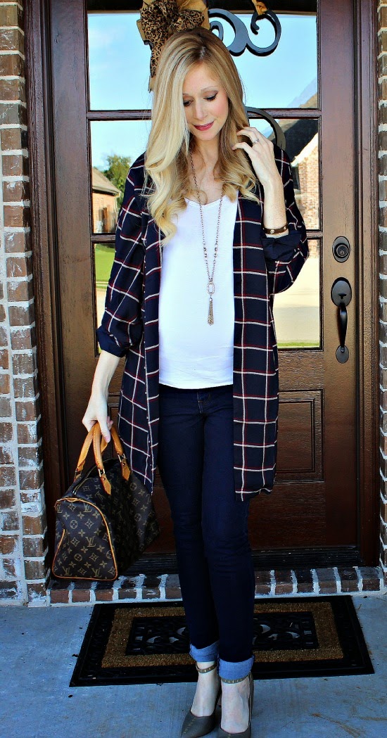 A Blonde Ambition: Plaid Clad: {Outfit Pics}