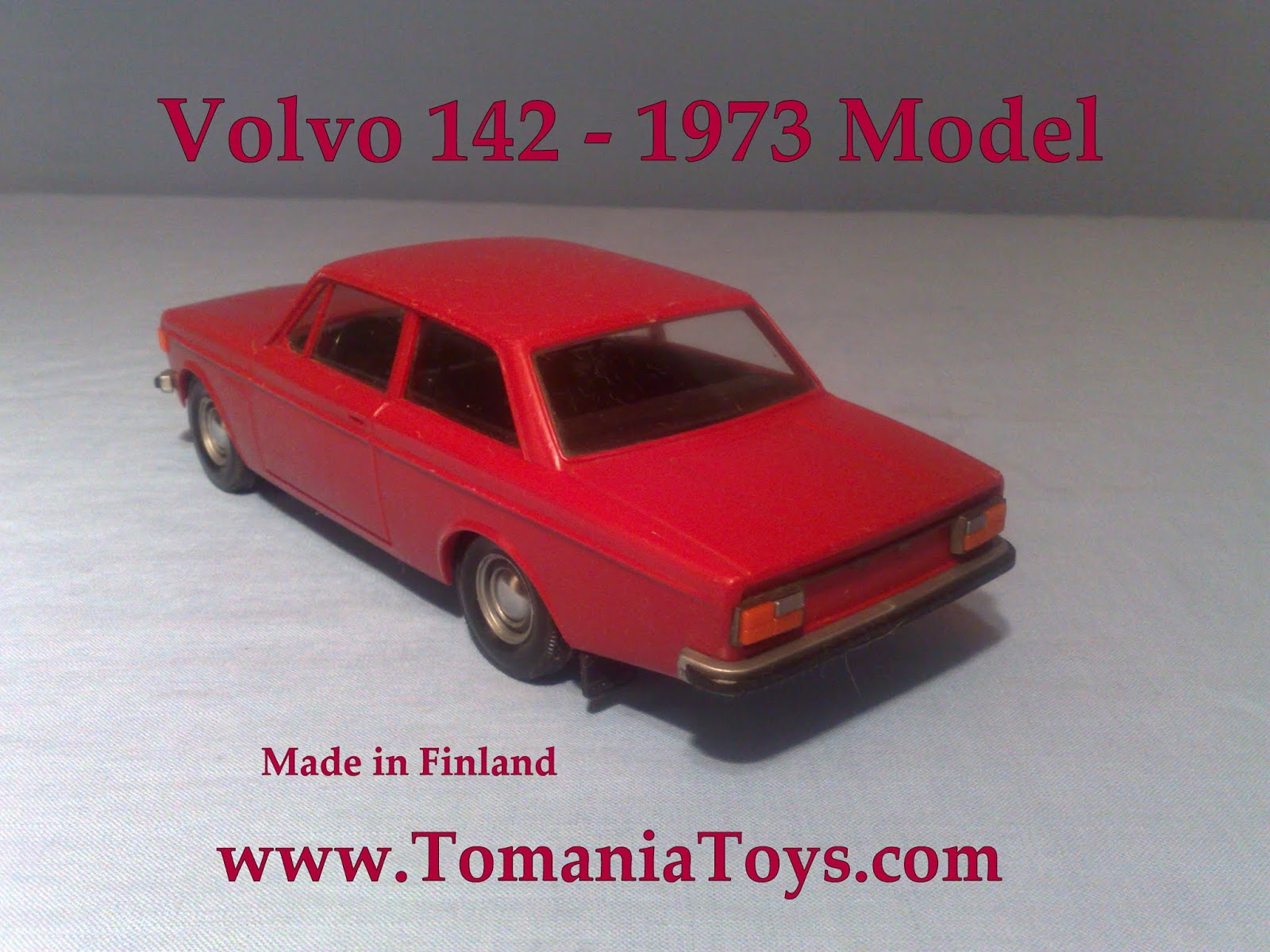TOM's TECH TOYS: VOLVO MODEL CARS