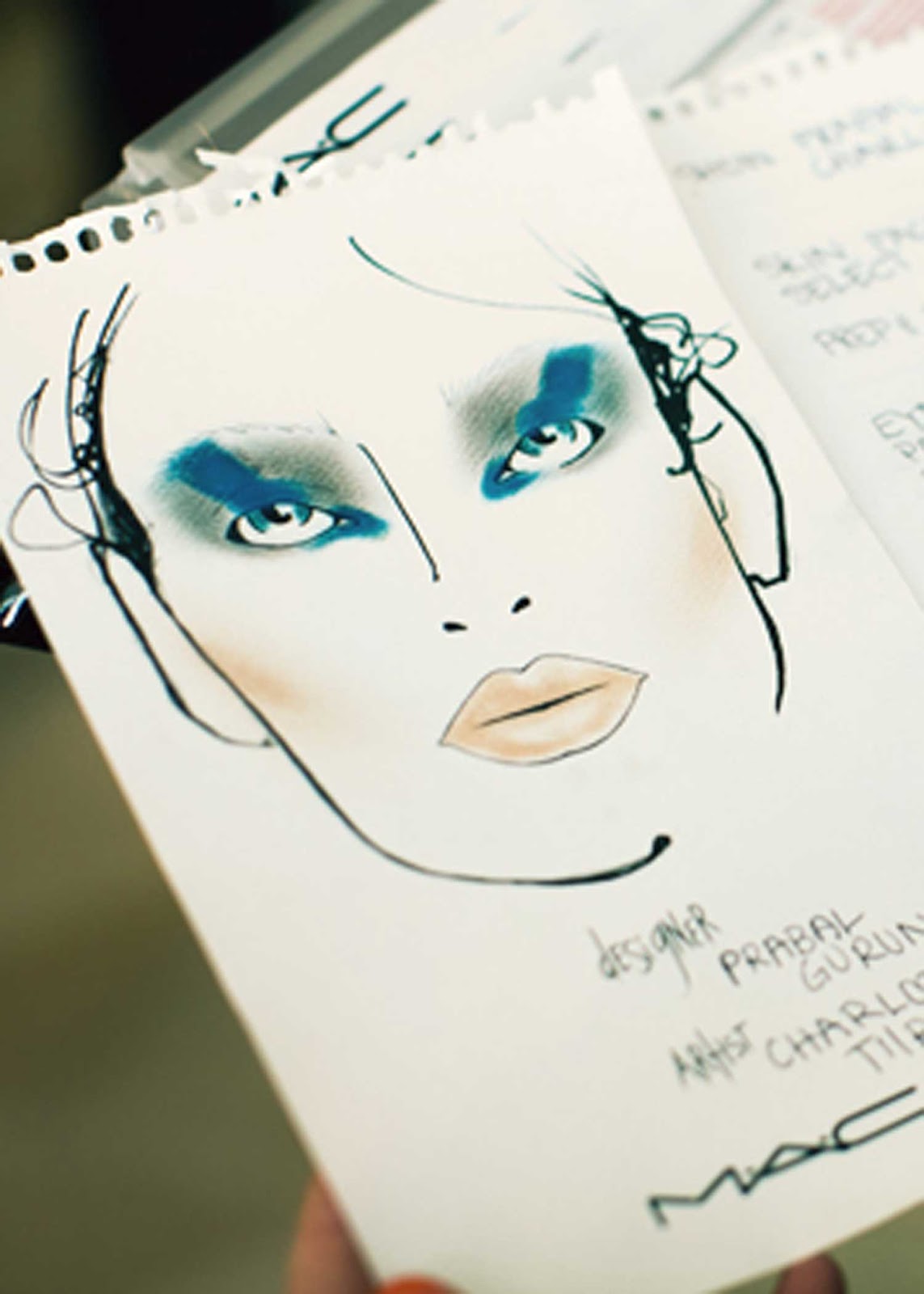 Make up from Fashion Week