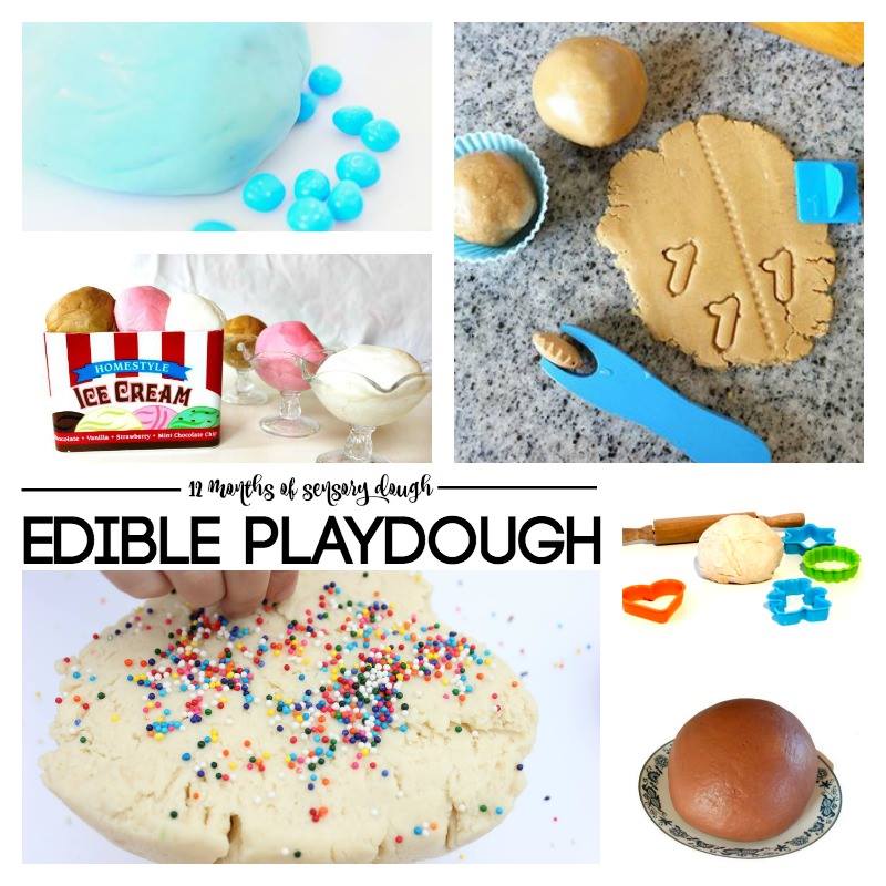 Edible Chocolate Play Dough | Preschool Powol Packets