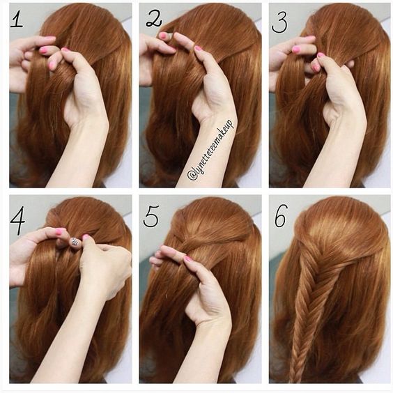 Passion Toast: Fishtail braid (Really simple)