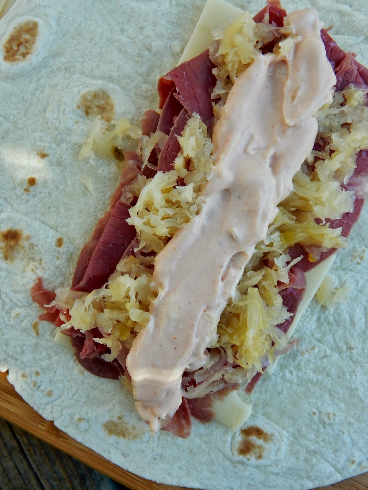 Reuben Wraps | Ally's Sweet & Savory Eats