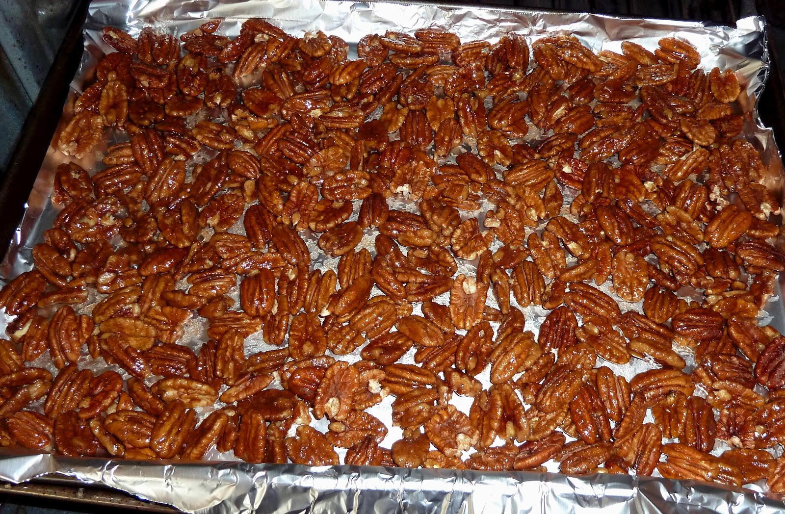 Dinner with Denise: Sweet & Spicy Party Pecans