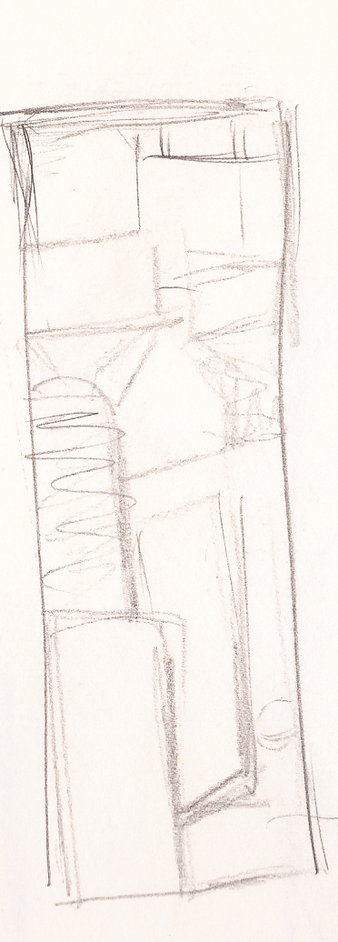 Observational Drawing Blog: Rough observational drawings