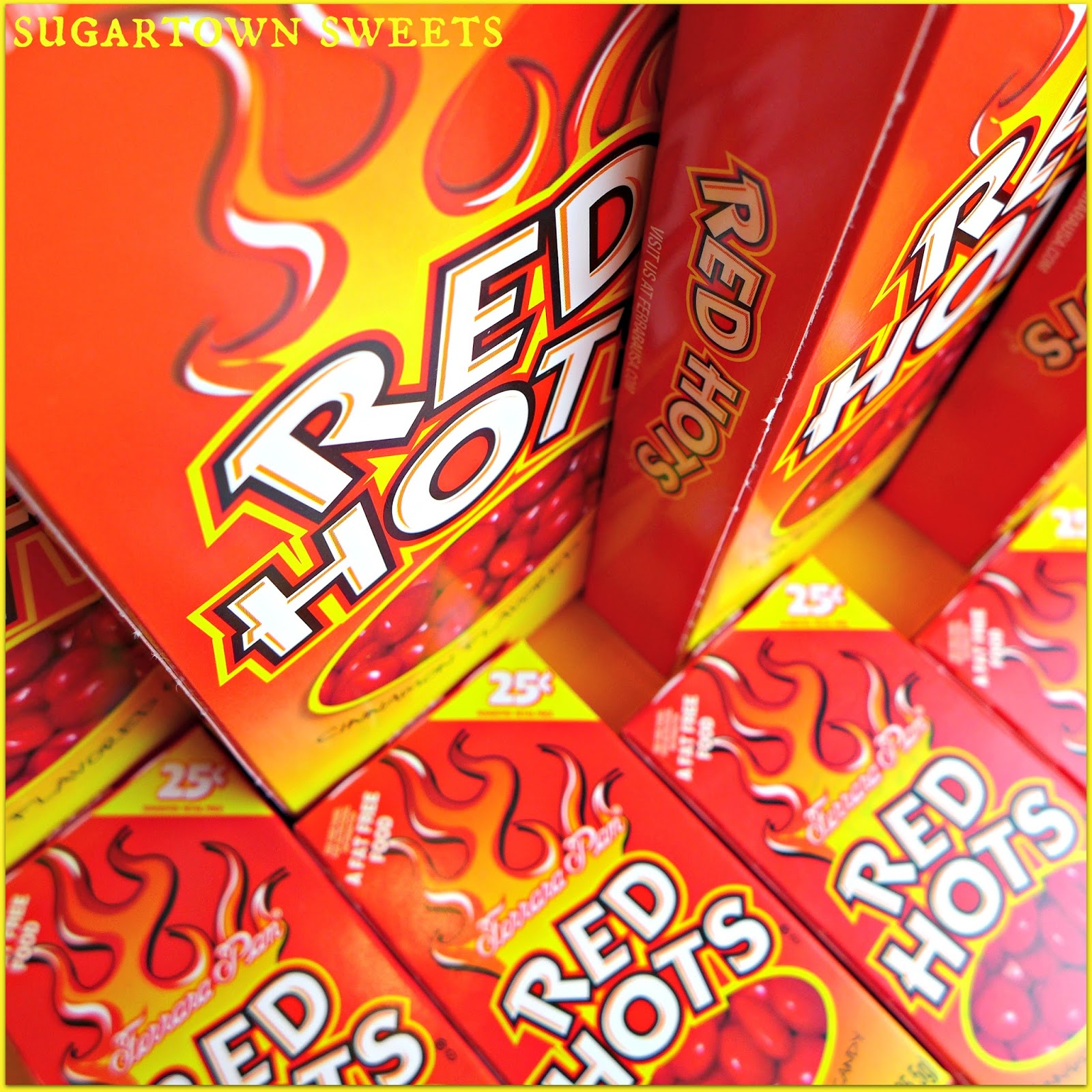 Sugartown Sweets: Red Hots Marshmallow Pops!