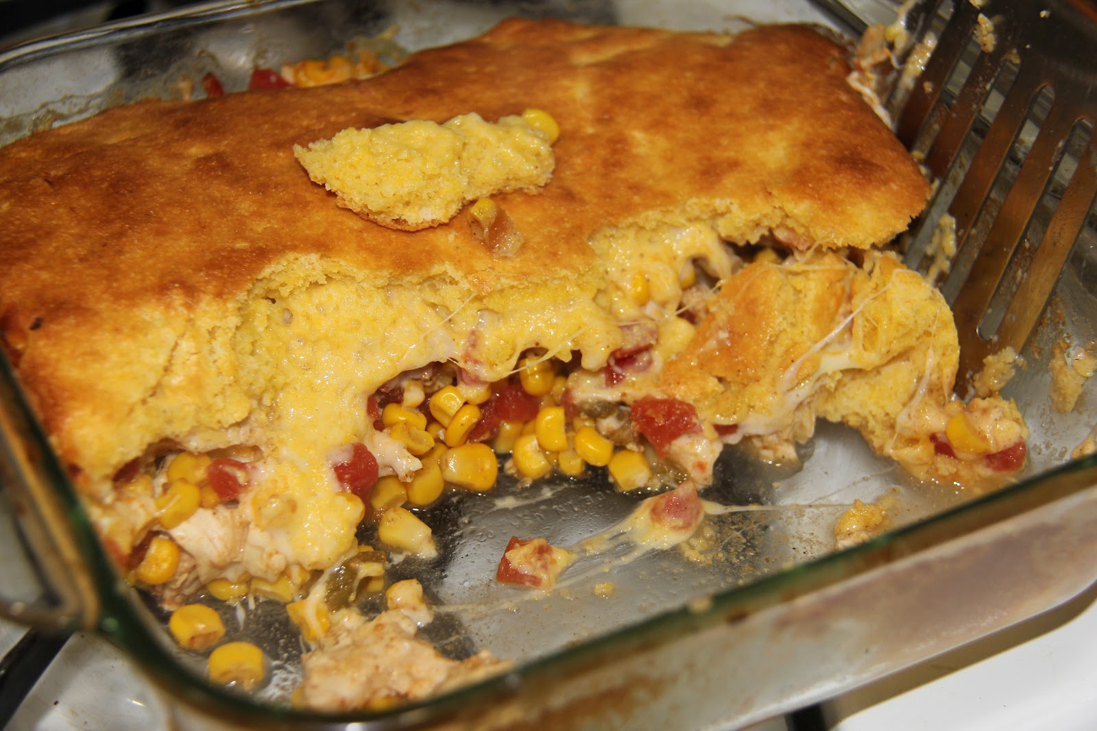 The Chronicles of Ruthie Hart: Chicken Cornbread Pie