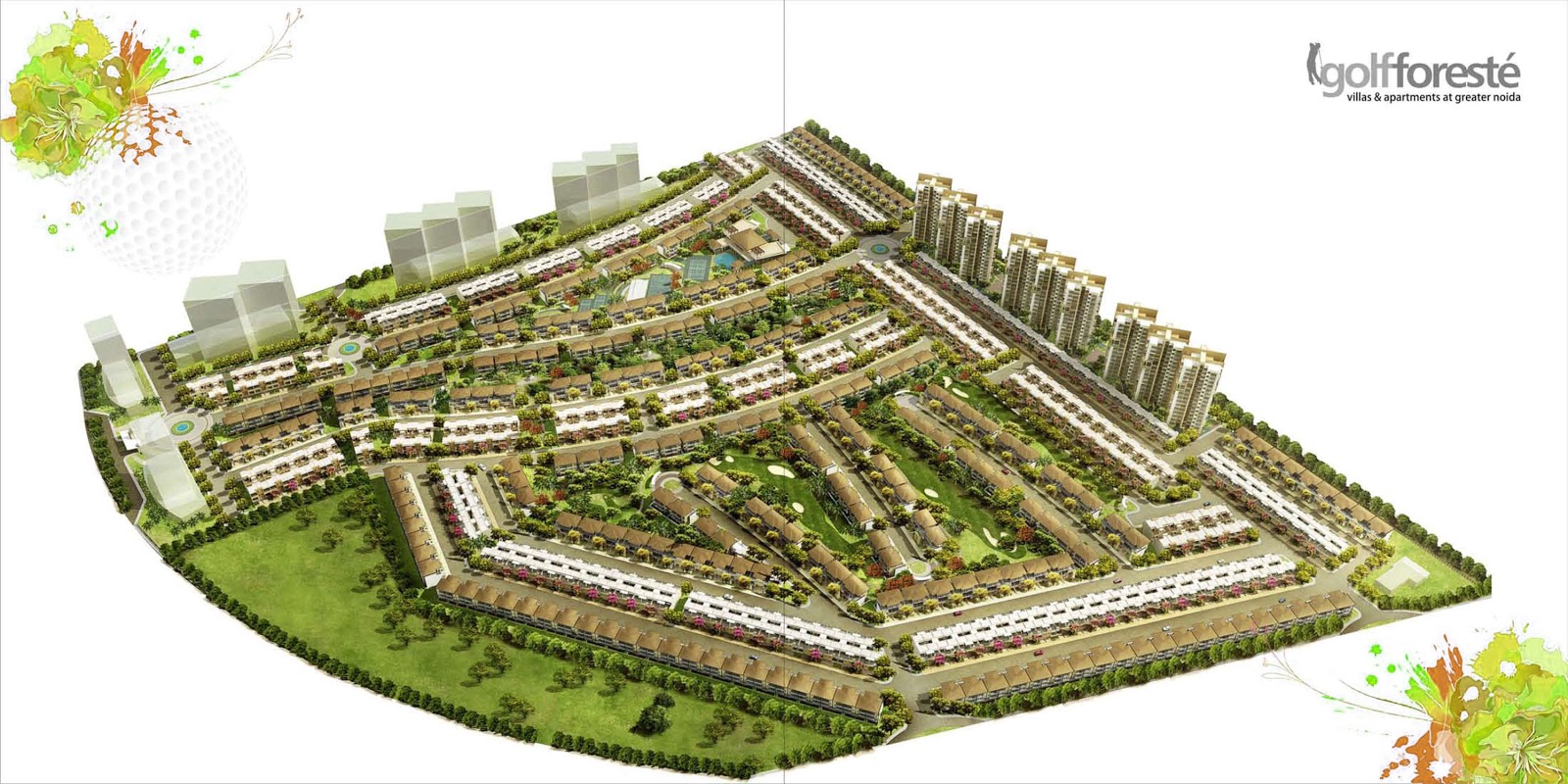 Paramount Golf Foreste Villa Noida: Paramount Golf Forest villas ...