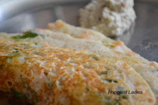 Beaten Rice Roti Recipe - Happiest Ladies