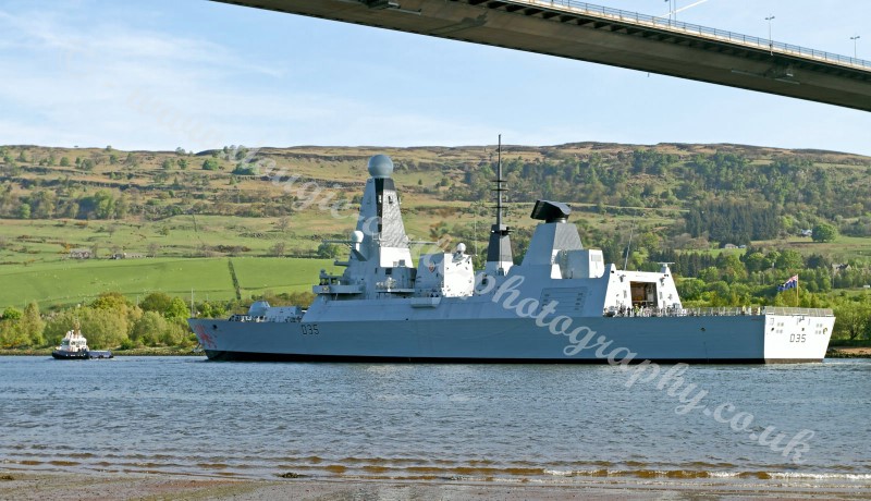 Dougie Coull Photography: HMS Dragon - Trials