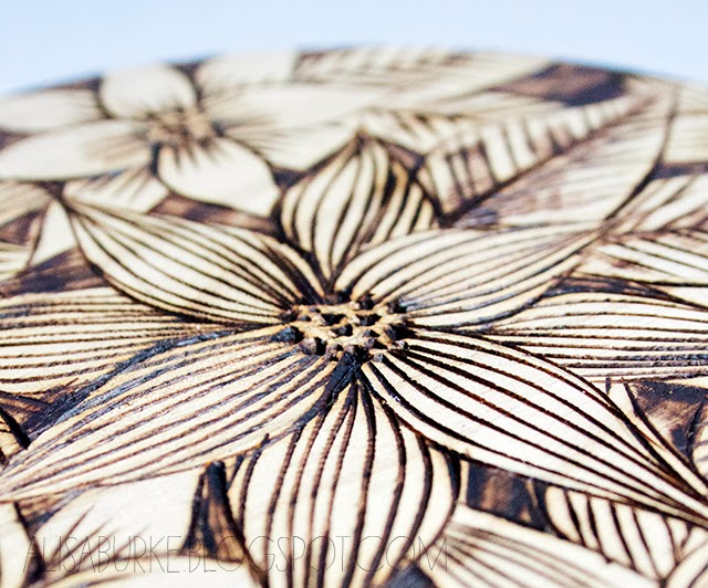 alisaburke: wood burned boxes