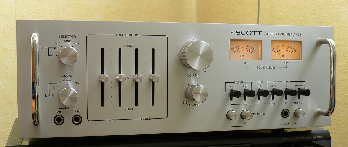 Audiotronik: Ampli SCOTT A-436A