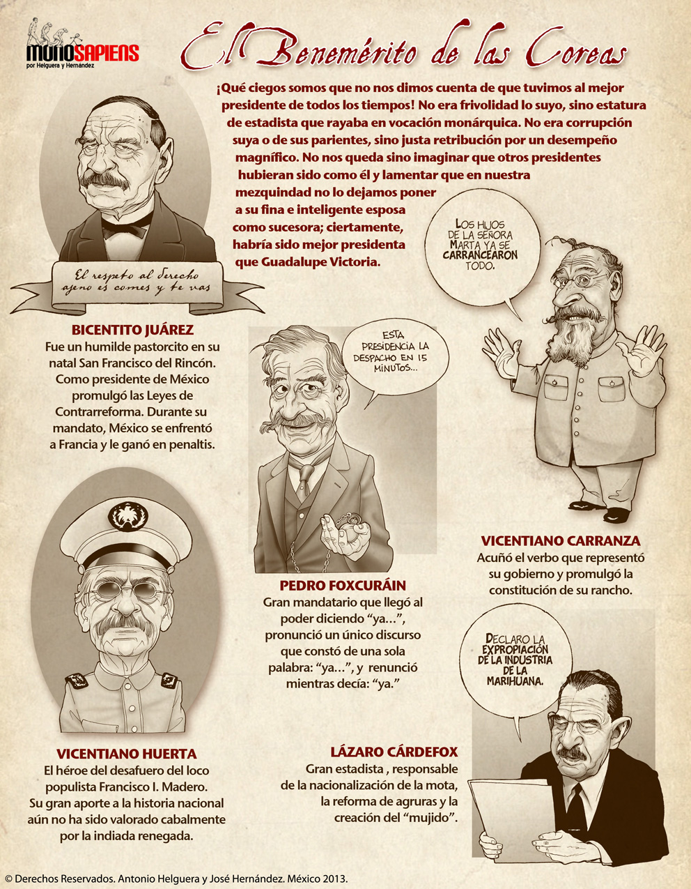 Caricaturas Politicas: Vicente Fox el mejor presidente de mexico en su ...