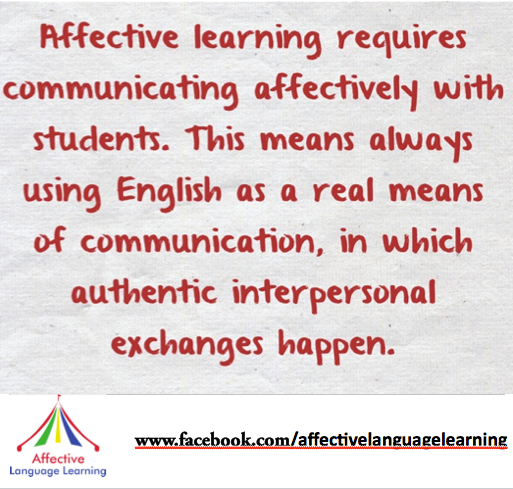 Children Learning English Affectively: Affective Learning in a nutshell