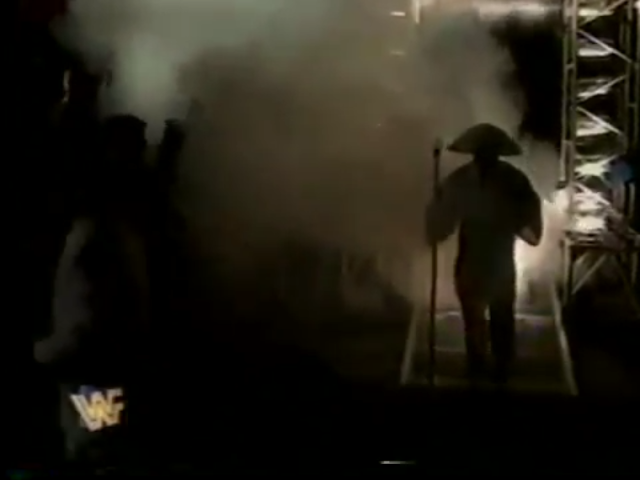 ProWresBlog: WWF Superstars 4/29/1995 - Hakushi vs Kwang