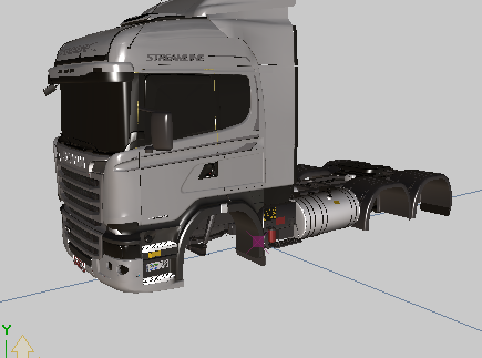 Inauguração com Scania Streamline com z3d+ dss para zm3. - z3d zmodeler3