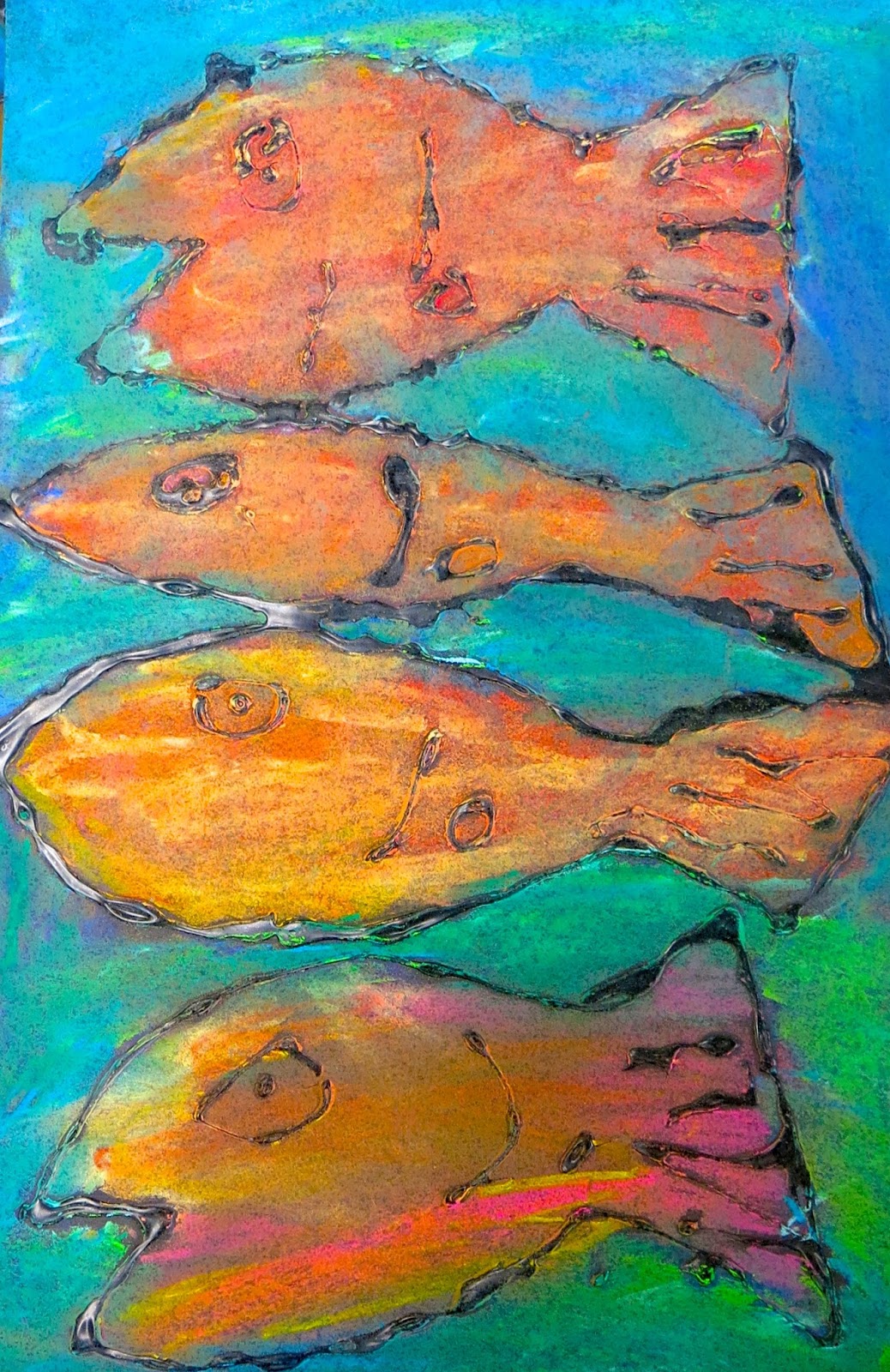 Cassie Stephens: DIY: Folk Art Fish UPDATE!