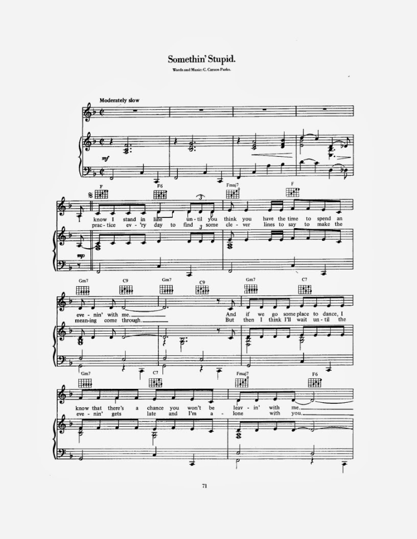 Frank Sinatra - Something' Stupid | Partituras para Armonica