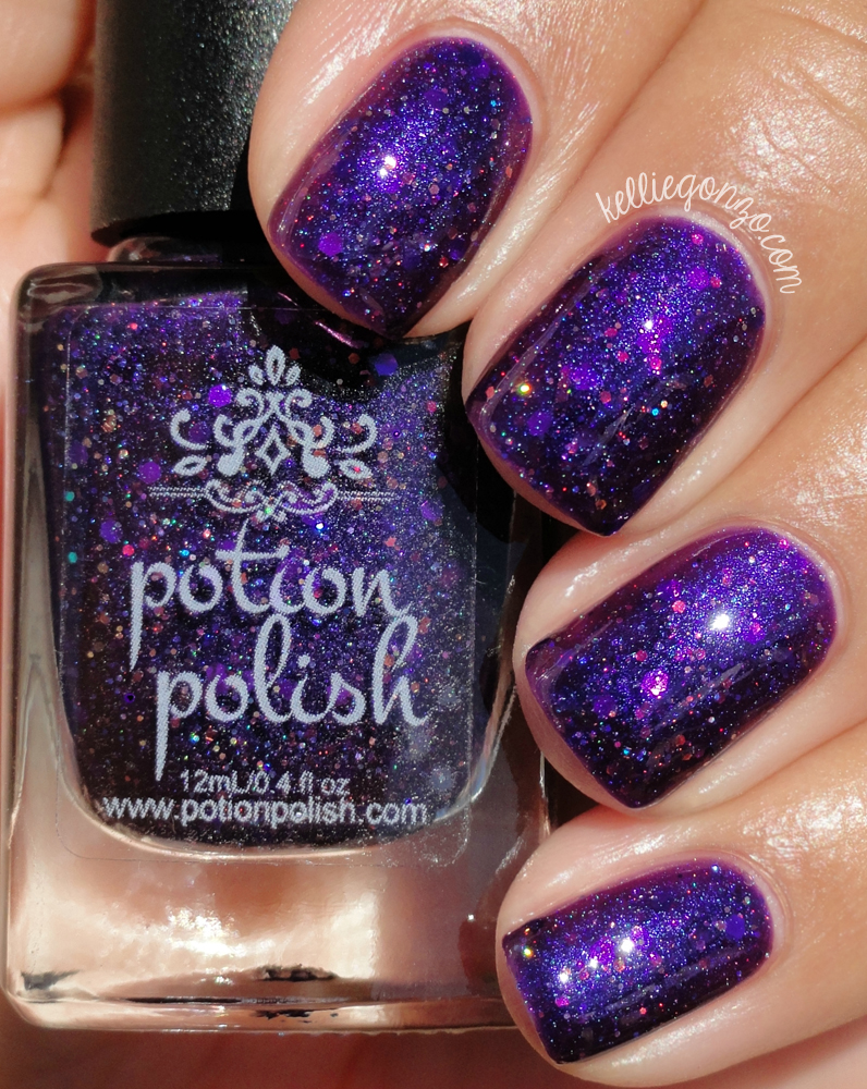 KellieGonzo: Potion Polish Halloween 2015 Collection Swatches & Review
