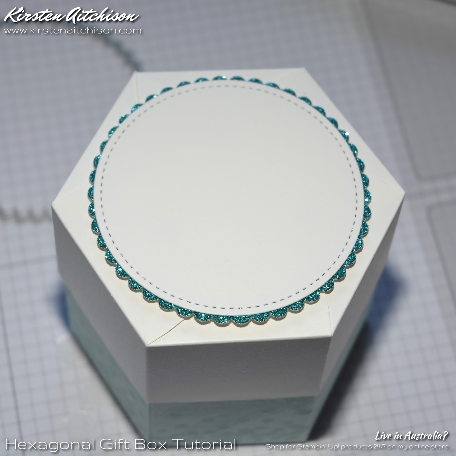 Kirsten Aitchison: Handmade with Love: Hexagonal Gift Box Tutorial