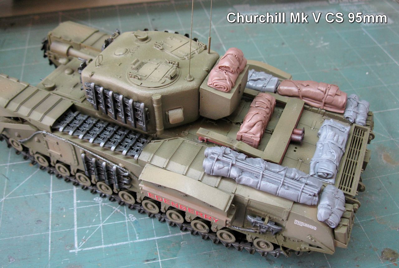 Panzerserra Bunker- Military Scale Models in 1/35 scale: Churchill Mk V ...