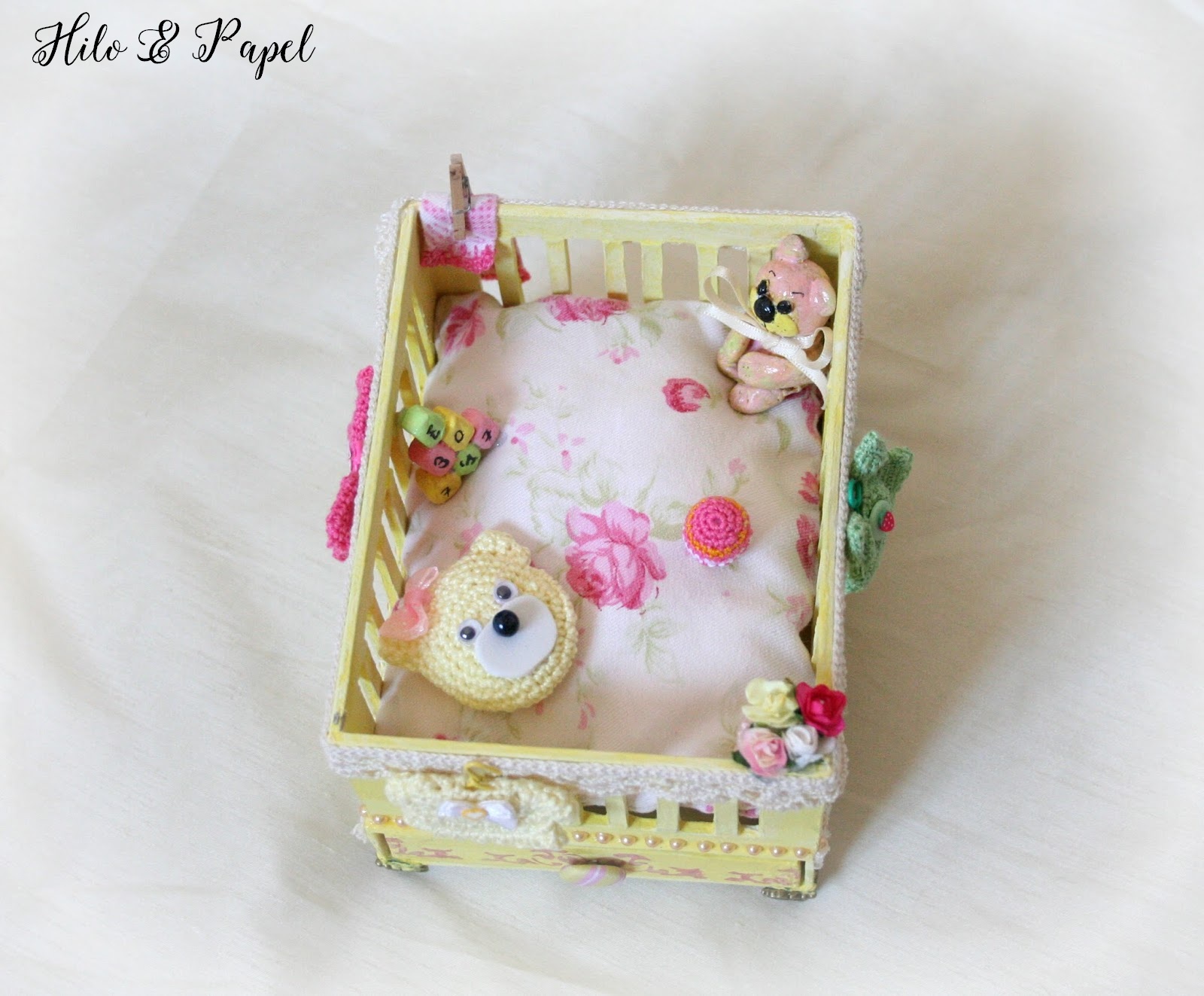 Baby Crib Box - Fils et Papiers