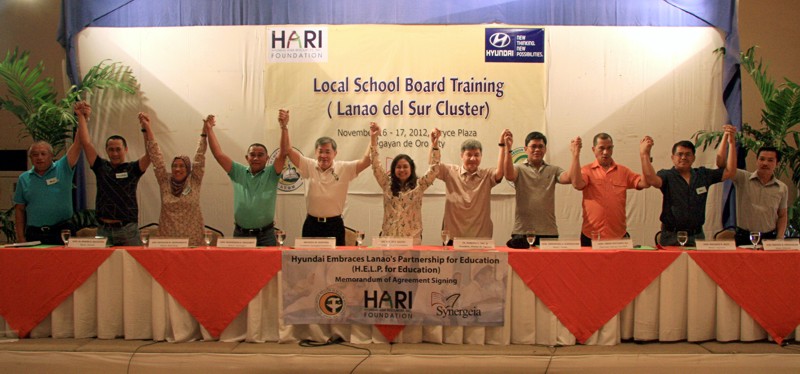 HARI Partners with Synergeia for Education Reform in Mindanao ...