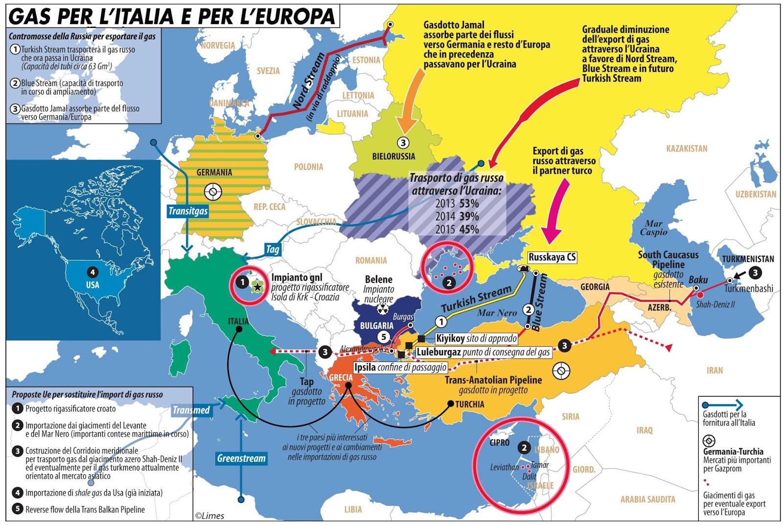 CLUB GEOPOLITICA TRIESTE: GAS ED ENERGIA PER L' EUROPA - Una mappa di ...