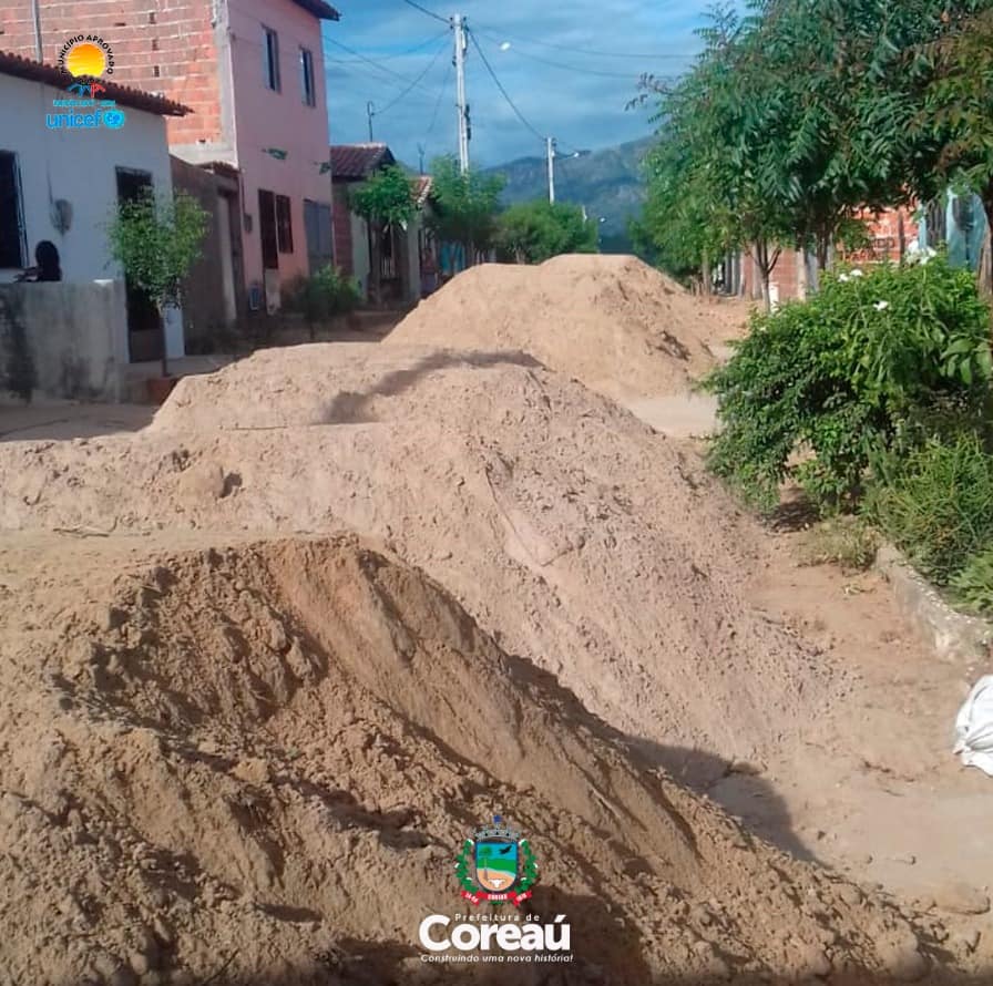 COREAÚ-CE: CARLOS RONER INVESTE MAIS DE R$ 370 MIL EM PAVIMENTAÇÃO ...