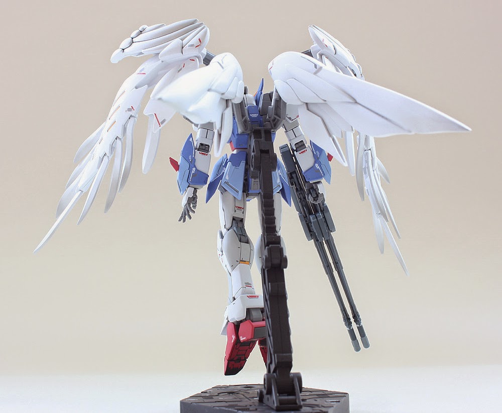 GUNDAM GUY: RG 1/144 Wing Gundam Zero Custom EW - Painted Build