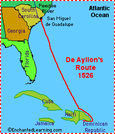 The Rising Tide: Lucas Vázquez de Ayllón n: Spanish explorer and first ...