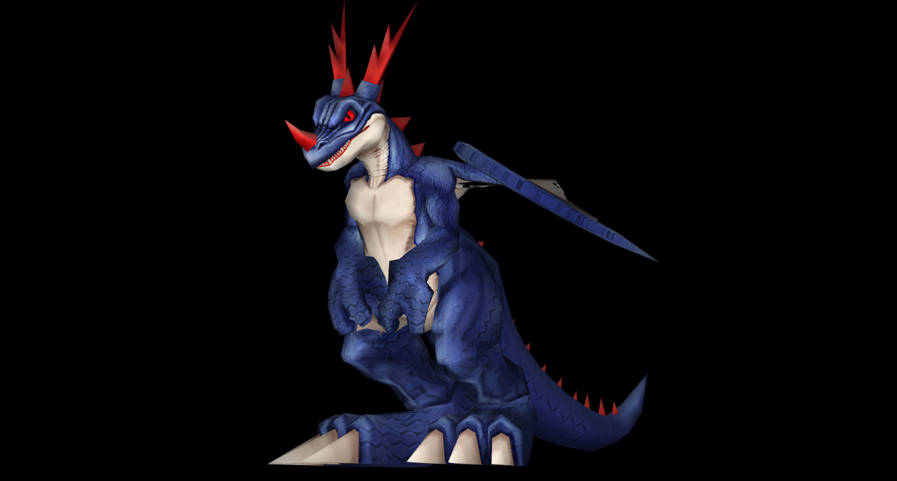 Coredramon Blue | Digimon 3D Models