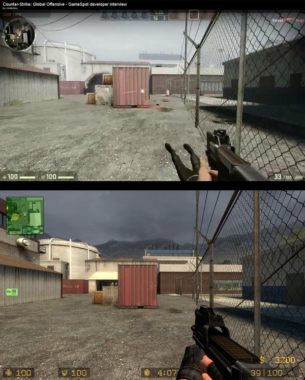 Antes e Depois - CS GO: Veja como vão ficar os mapas clássicos do 1.6 ...