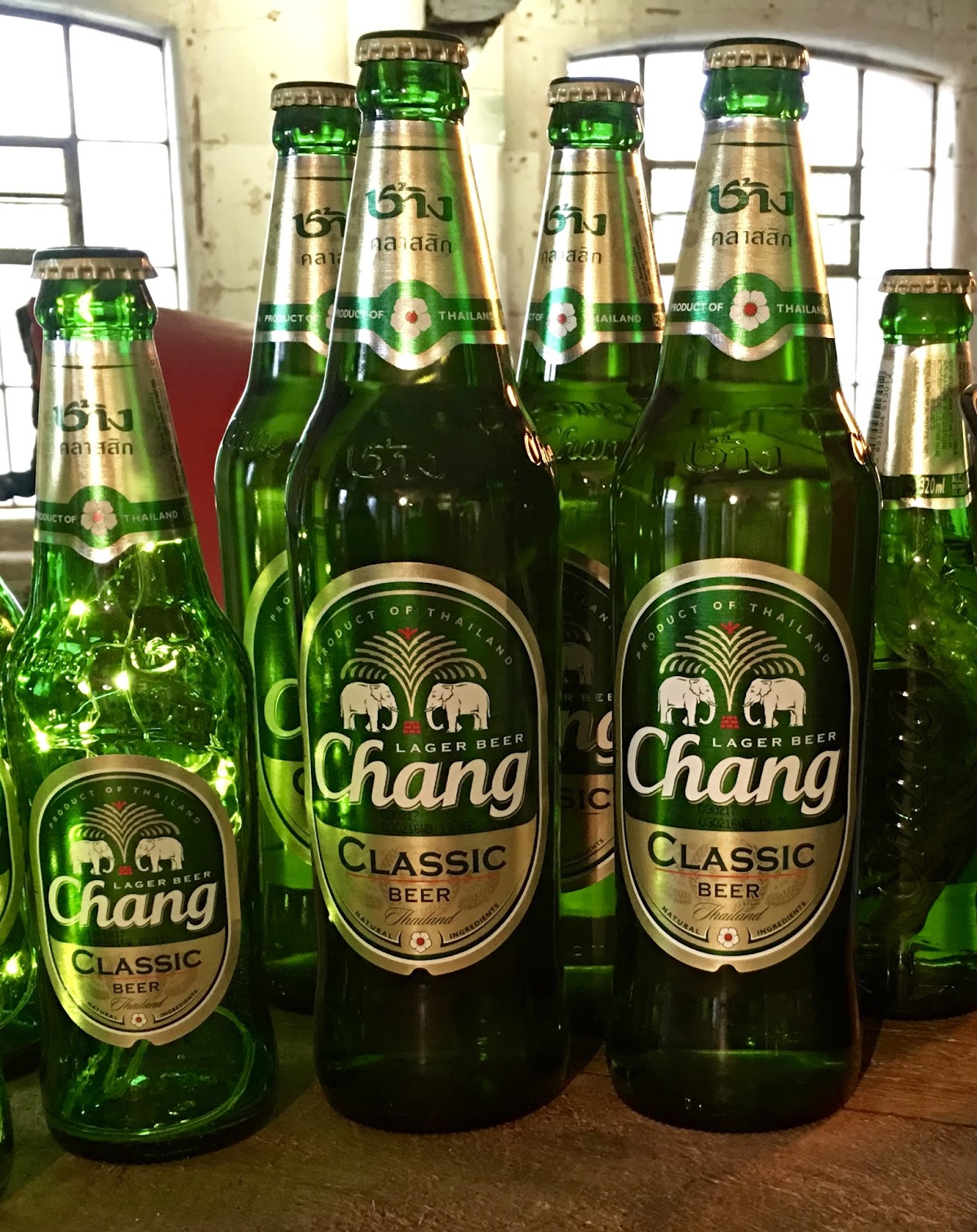 Thai treat -Chang beer celebrates 21 years with a cool new look.