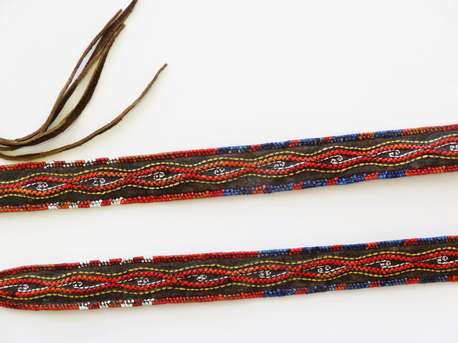 Contemporary Makers: Quillwork Rifle Strap by Lally House