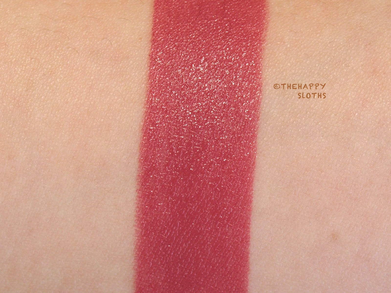 Anna Sui Lipstick in #306: Review and Swatches | The Happy Sloths ...
