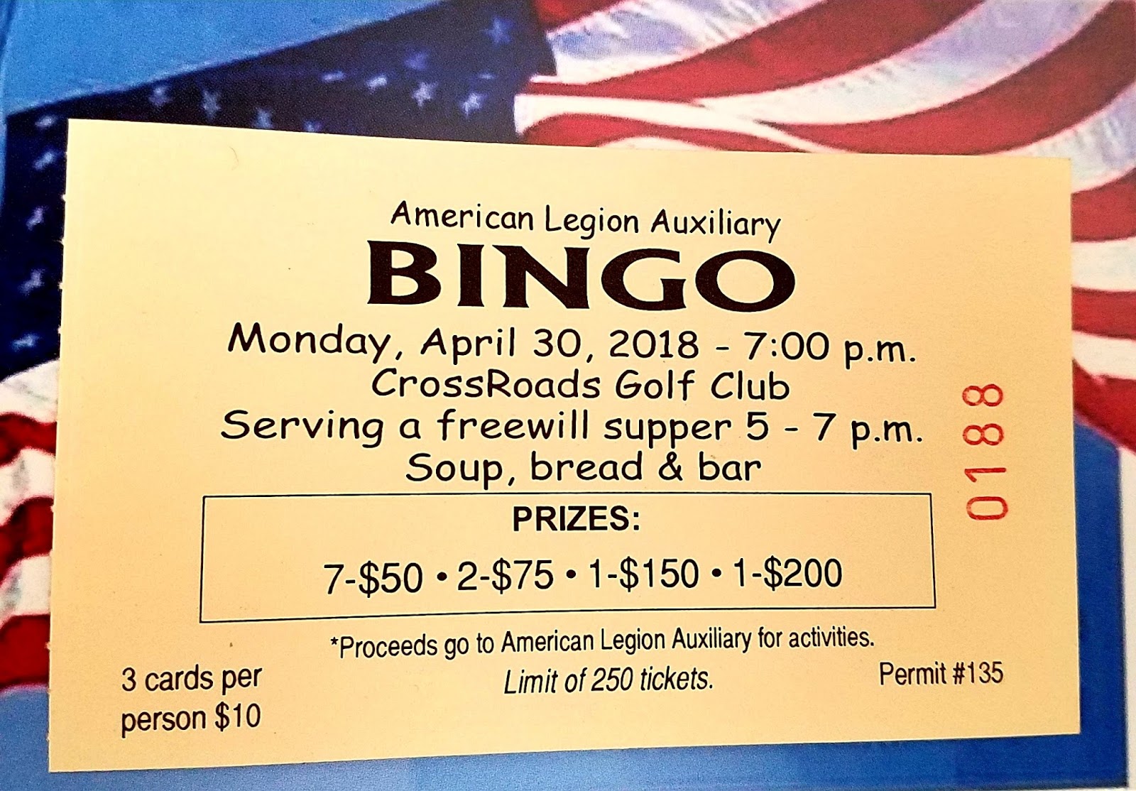 Carrington, North Dakota: American Legion Auxiliary BINGO - Carrington, ND