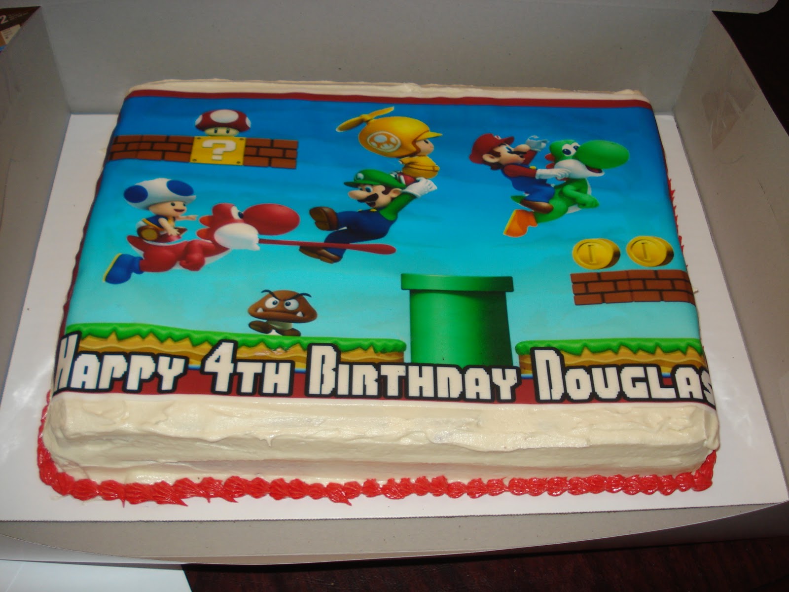 C & B Creations: Super Mario Bros 4th Birthday