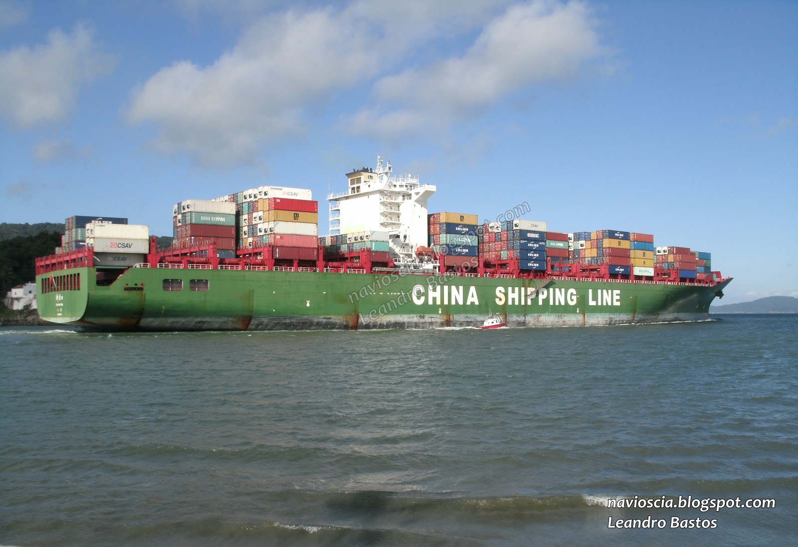 Navios de Santos & CIA: Navio XIN YAN TIAN