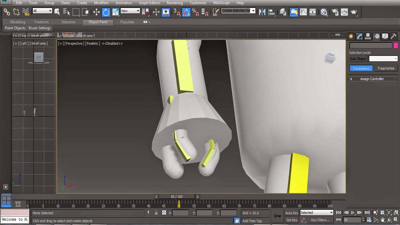3D Animation - Bender and the Devil Robot: Rig with mesh solved ...