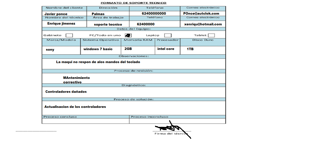 Soporte Tecnico a Distancia