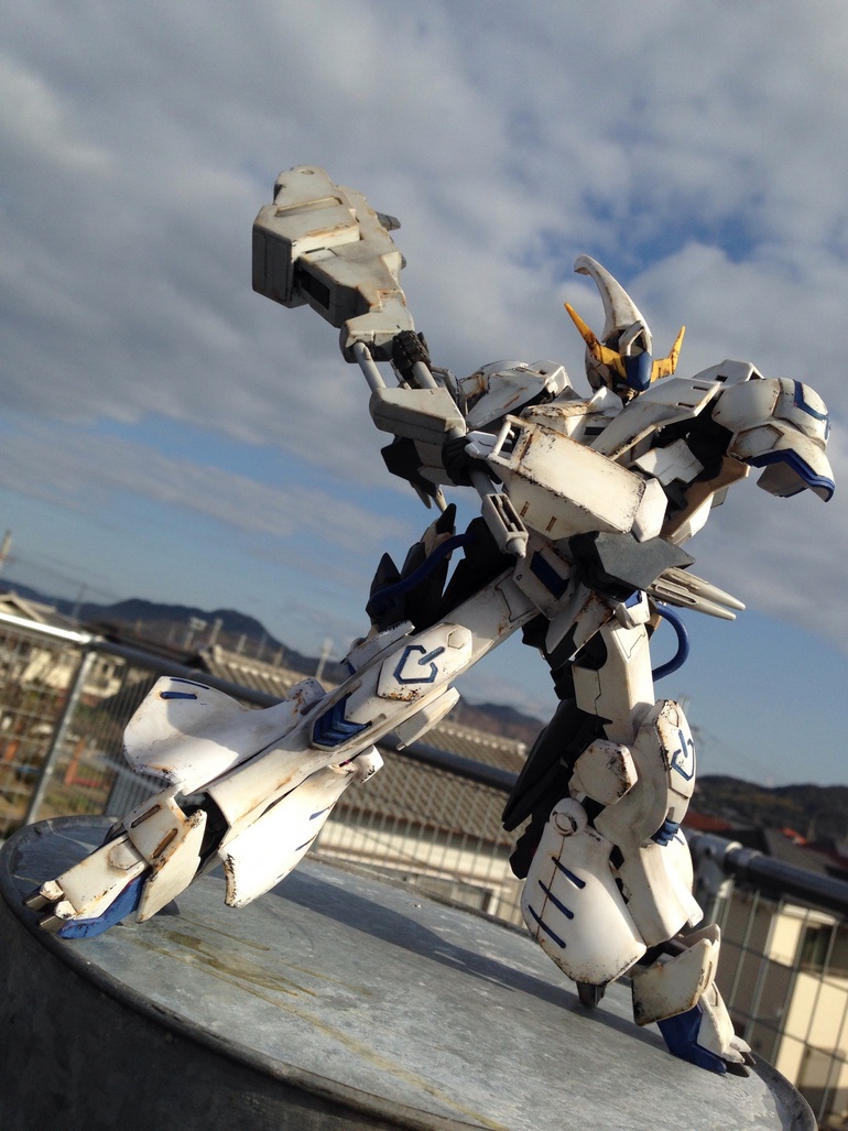GUNDAM GUY: 1/100 Gundam Barbatos - Customized Build
