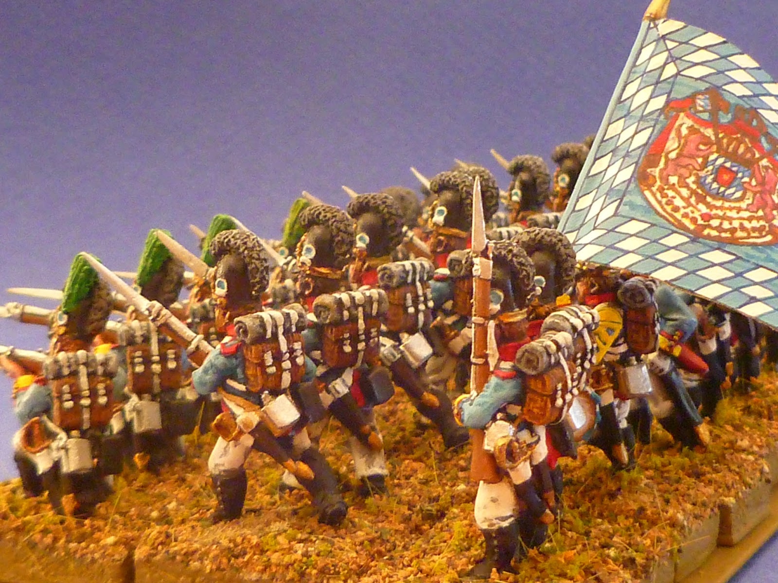 Septimanie Figs: 9e Régiment d'infanterie de ligne bavaroise ...