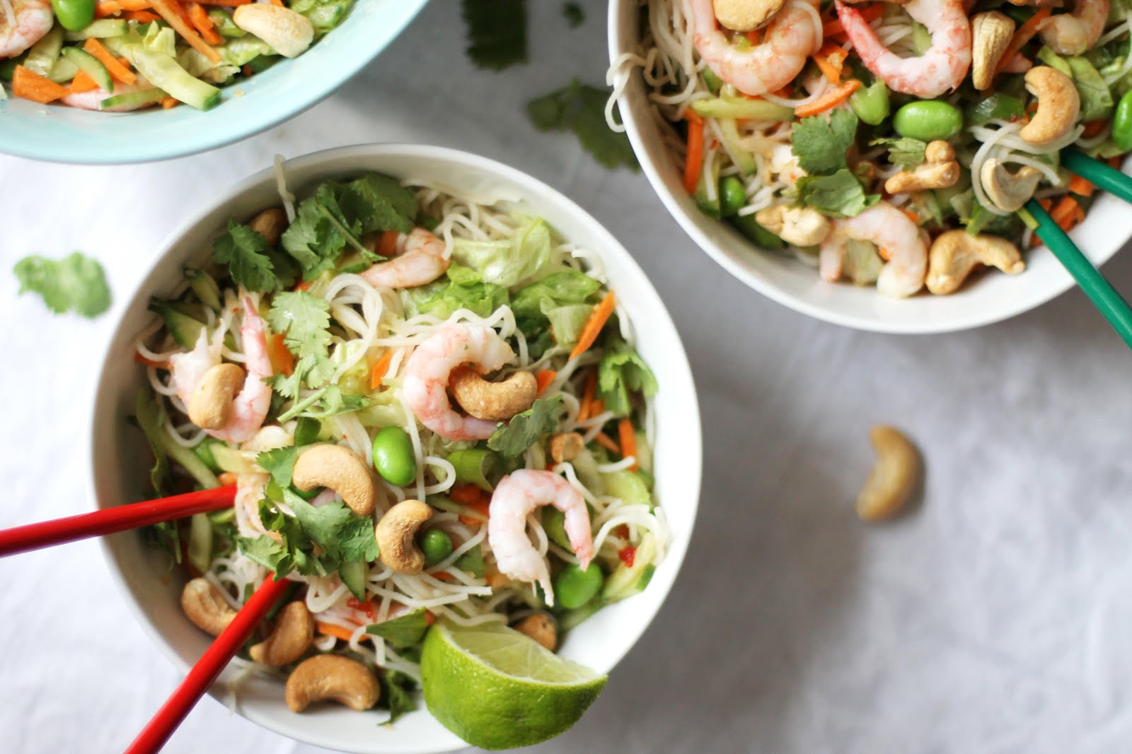 lilla matdériven: Världens godaste vietnamesisk nudelsallad